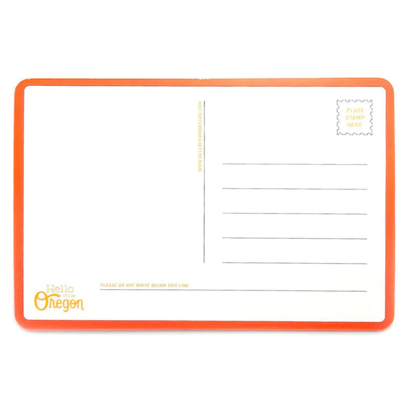 Hello From Sasquatch Postcard | Hello From Oregon | Wholesale