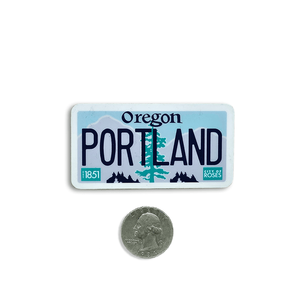 Portland License Plate Sticker | Hello From Oregon | Wholesale
